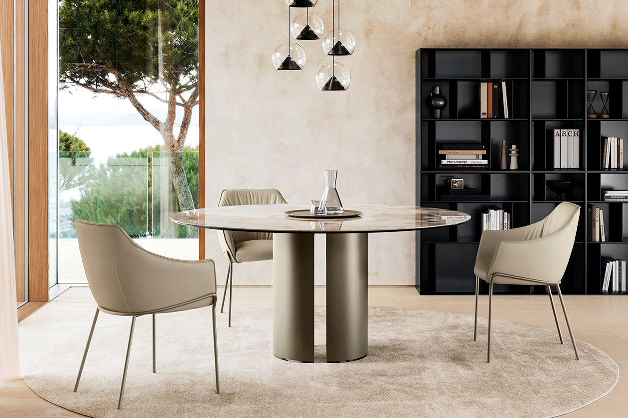 Round Table Ceramic Top Dora | EForm