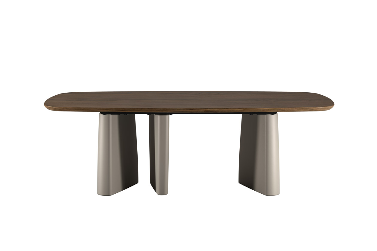 Albert Table with Wooden Top | Eforma