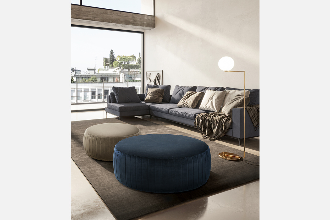 Pouf Moderno Nuvola Stitch | Eforma